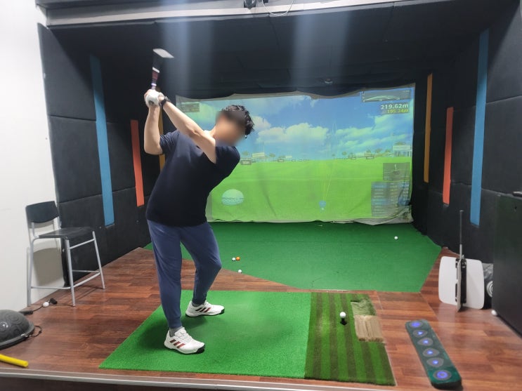 프라이빗 개인레슨 기초를 확실하게 멋진스윙 만들기 부천 스크린 골프연습장 골프튠아카데미 네이버 블로그