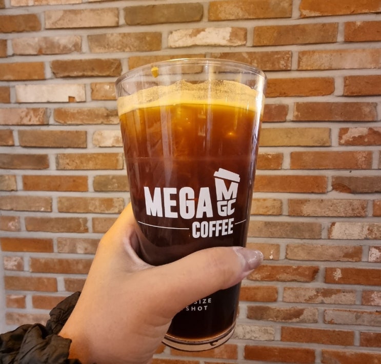 시흥 가성비 카페 메가mgc커피 은행로데오점 아메리카노 쿠폰선물 내솔직 후기 네이버 블로그