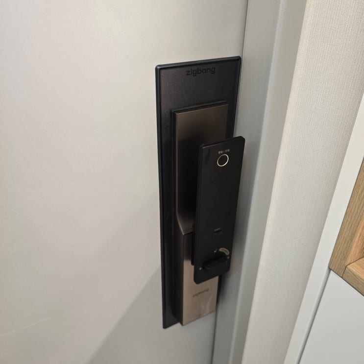 직방도어락 SHP-P52F : 네이버 블로그