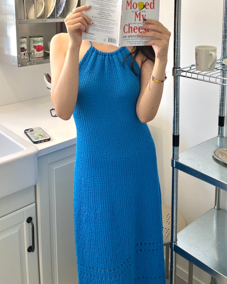 Knitting note 31 🪼 여름바다 원피스 & 크롭탑 🪼 : 네이버 블로그