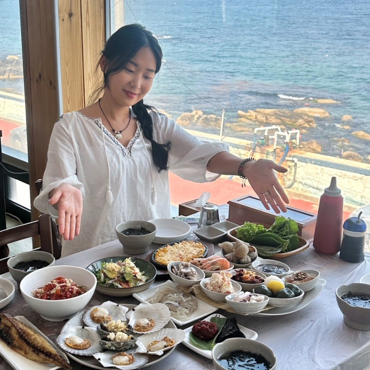 강릉 주문진 횟집 추천 진화해변횟집 주문진항 대게 회 세트 네이버 블로그