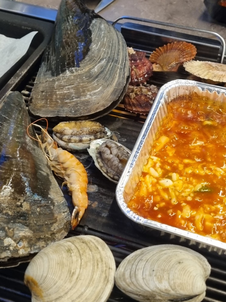 순천 신대 맛집 고기 조개구이 무한리필 가성비 미친집 조개창고 네이버 블로그