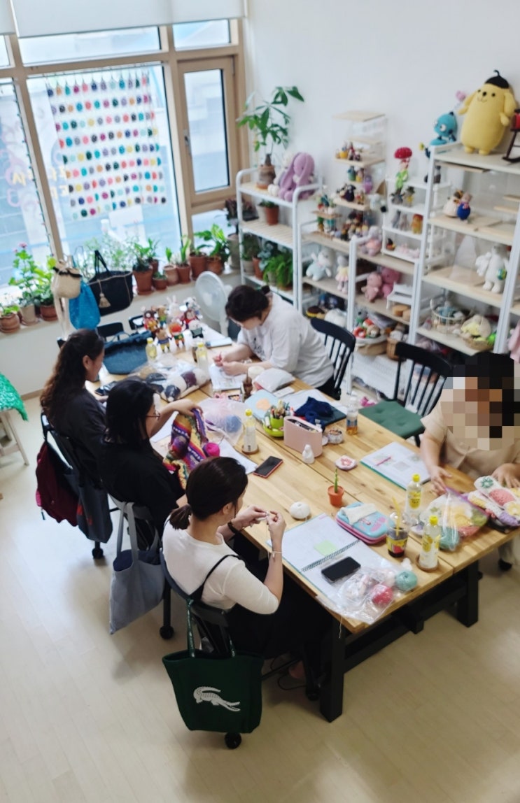 주말공방 뜨개공방 손뜨개공방 대바늘인형 코바늘인형 취미반 자격증반 직장인 자기계발 평생취미 힐링 뜨개질 알란다트 진그린호우 리틀