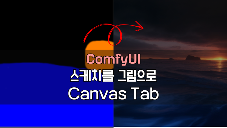 ComfyUI에서 Mask를 지원하는 이미지 편집기_Canvas Tab : 네이버 블로그