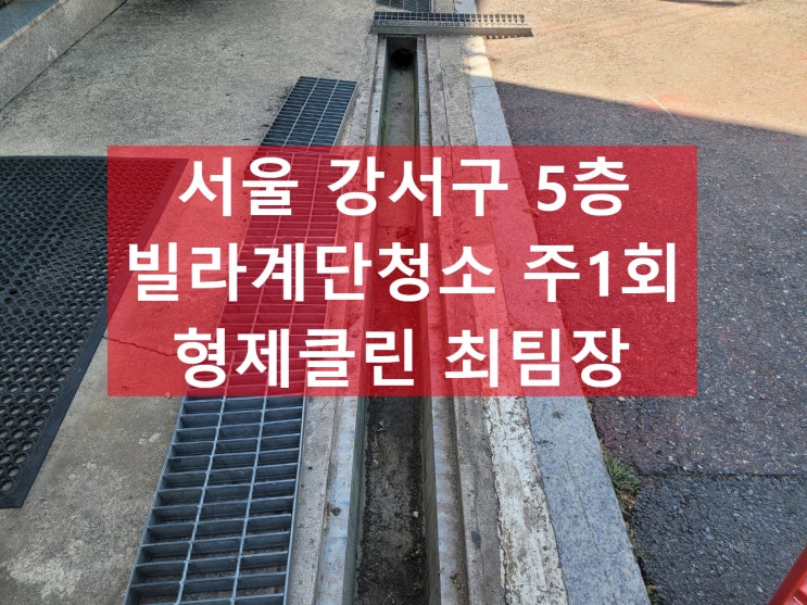 서울 강서구계단청소 화곡동 마곡동 방화동 신정동 등촌동 빌라 상가 학원 병원 사무실청소 용역 비용 후기 네이버 블로그