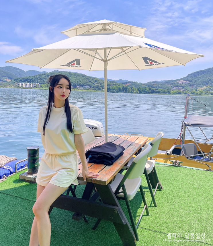 디스커버리 프레시벤트 여름 기능성 냉감티셔츠 여자 반팔티 추천 네이버 블로그