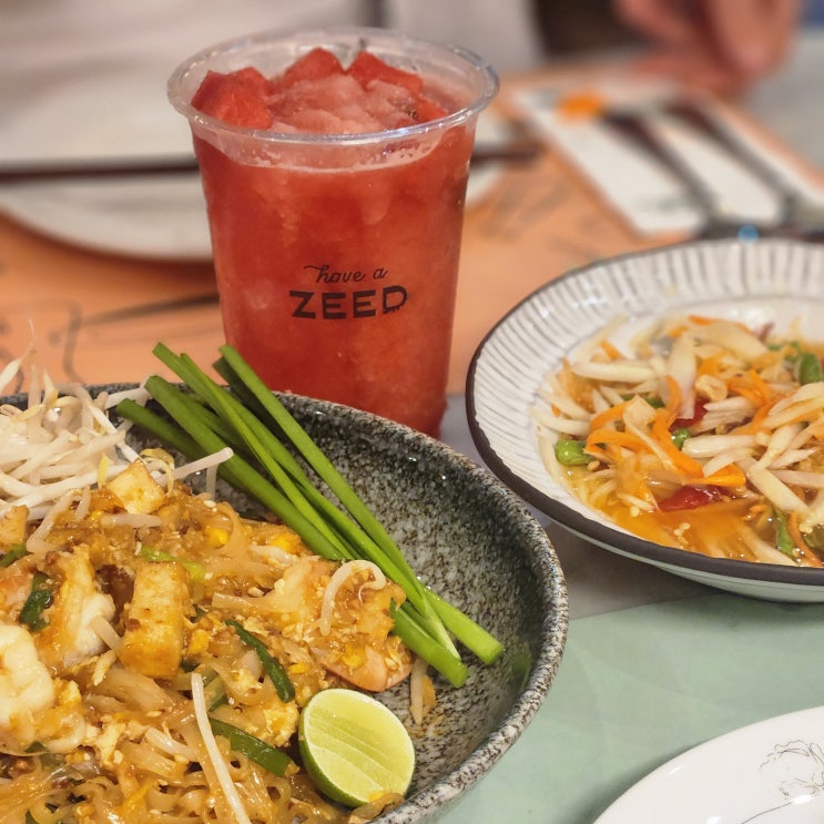 240515 🇹🇭⓵태국 방콕 아속역 터미널21 해브어지드 Have a Zeed - Terminal 21 Asoke | 향신료 1도 없는 관광객 입맛 맞춤 | 팟타이 ...