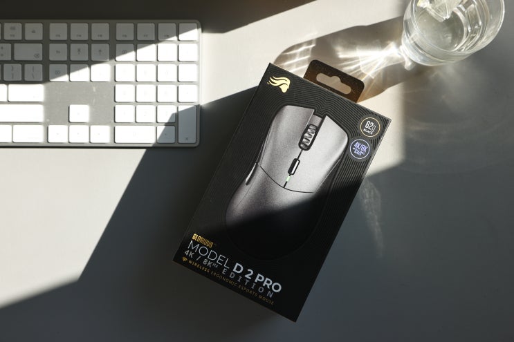무선 게이밍 마우스, 편집용 마우스 추천, 글로리어스 MODEL D 2 PRO 8K 리뷰 : 네이버 블로그