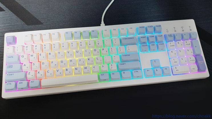 한성 TFG Cloud CF 저소음 기계식 키보드 리뷰 : 네이버 블로그