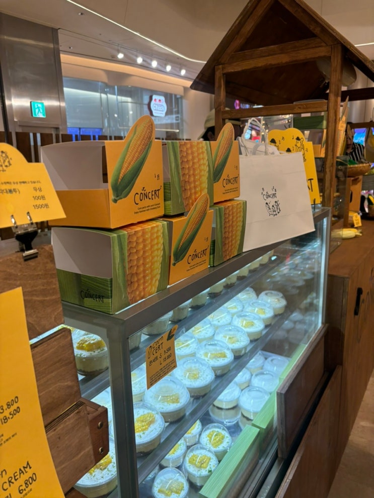 [잠실 월드타워 팝업] 디오니즈 콘서트 초당옥수수 팝업(6.14-6.30) : 네이버 블로그