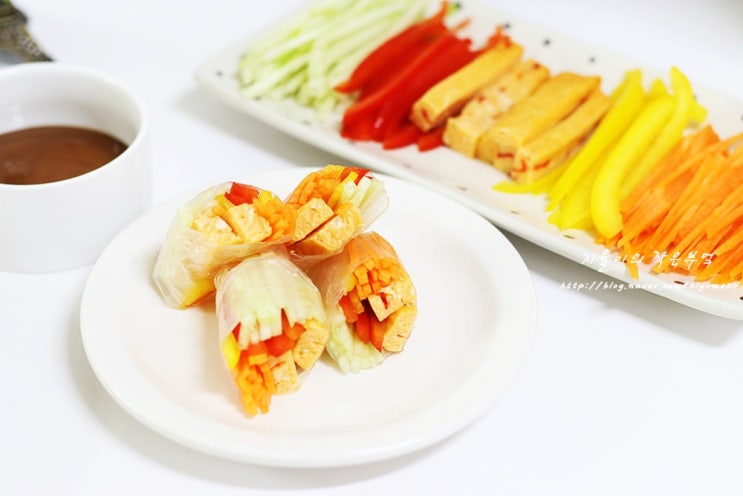 삼진어묵 프로틴 샐러드바 월남쌈 담백하고 맛있는 다이어트레시피 네이버 블로그