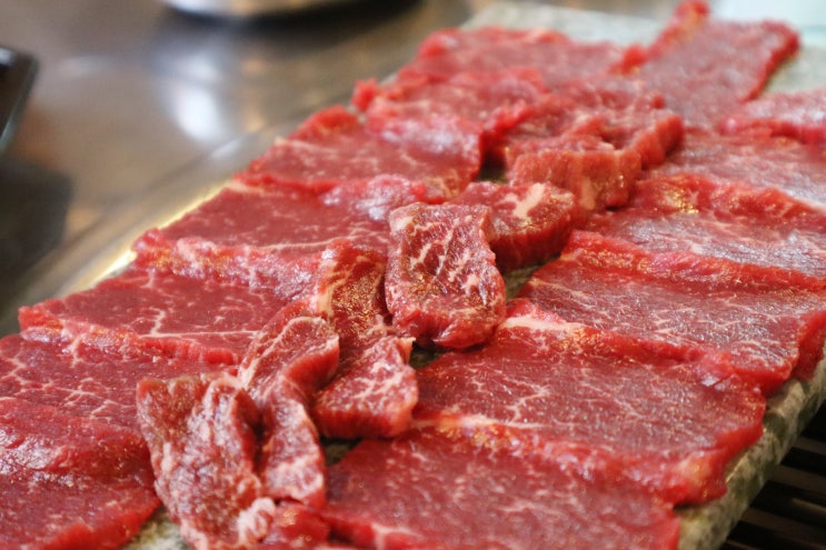 분당 미금역 한우 육사시미 소고기 찐맛집 회식장소 칠프로칠백식당 고기집 네이버 블로그