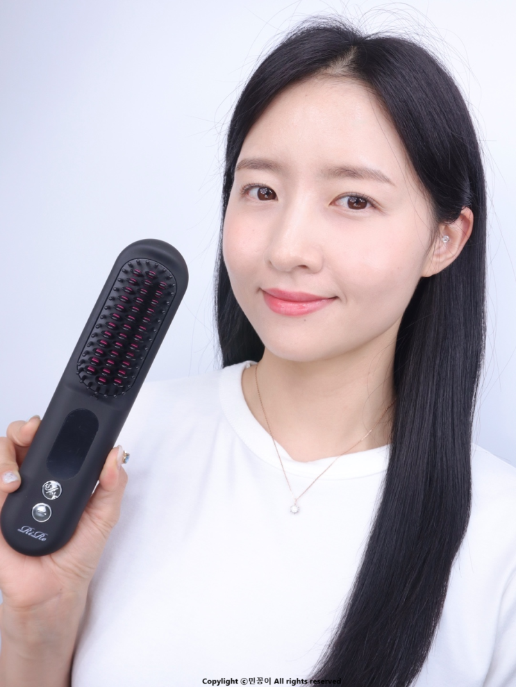 무선 빗고데기 추천 미라클 헤어 스타일러 긴머리 셀프 헤어스타일링 네이버 블로그
