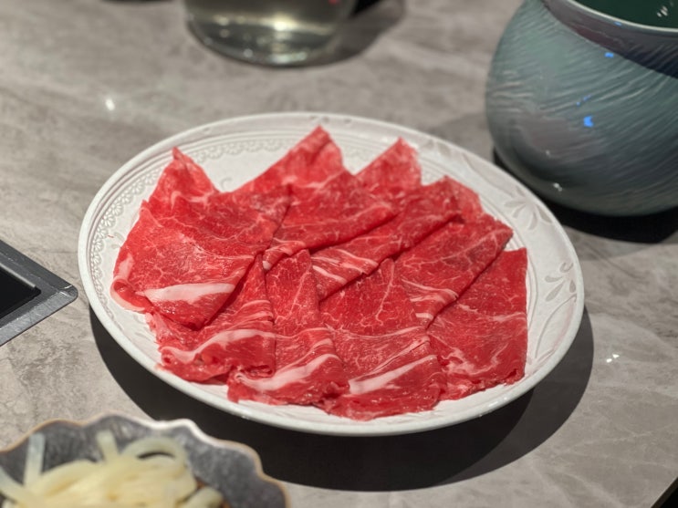 신사동 맛집 더 리버사이드 호텔 카와베 스키야키 한우가 무한리필 네이버 블로그