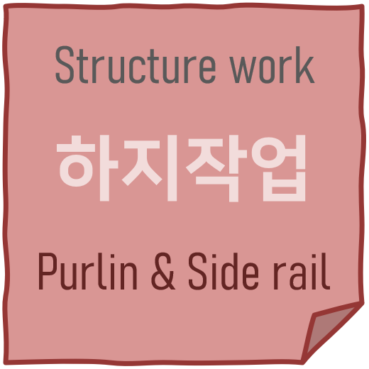 건축 철골 공사에서 하지작업이란? [purlin & side rail] : 네이버 블로그