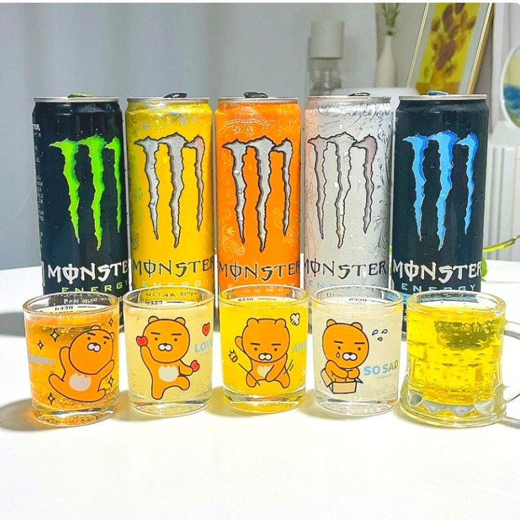 몬스터 에너지 드링크 맛 종류 울트라 피치 제로 카페인 네이버 블로그