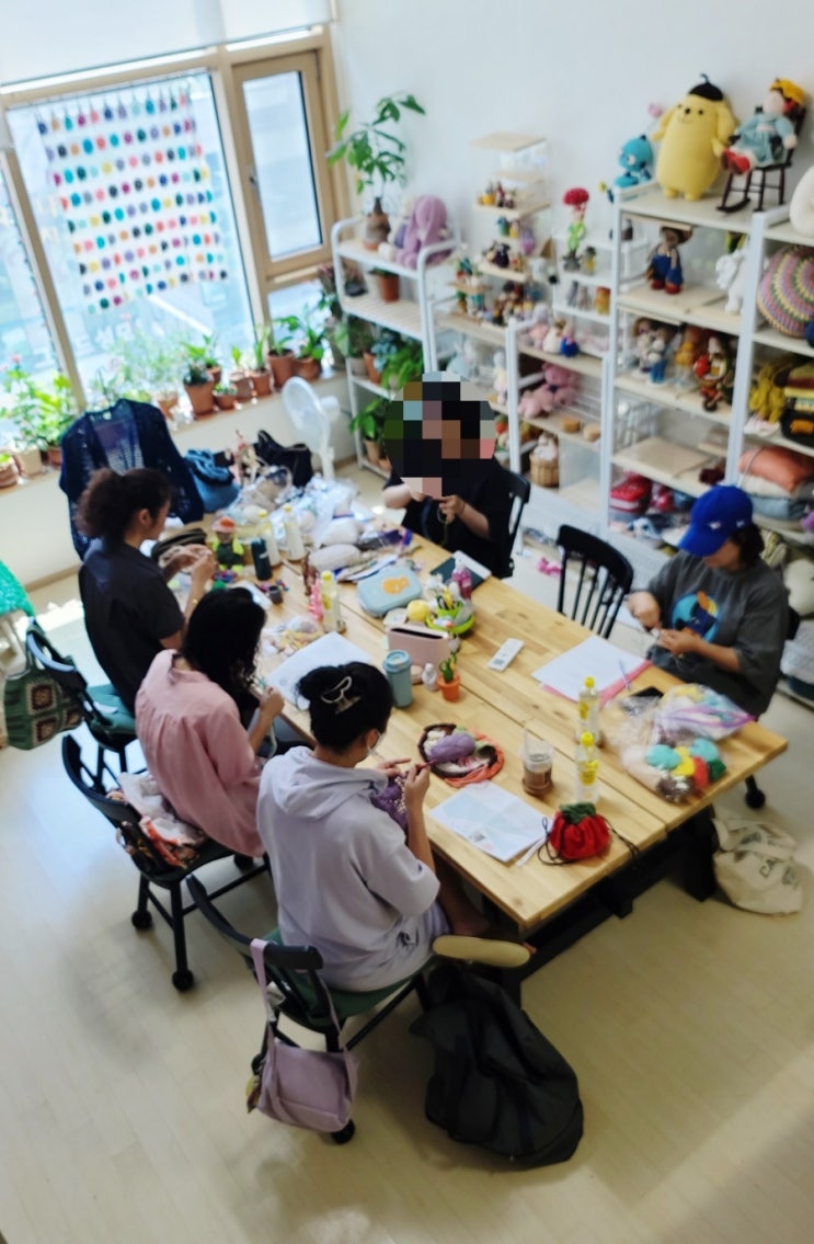 손뜨개 공방 코바늘 대바늘 인형 알란다트 리틀코튼래빗 진그린호우 자격증반 취미반 강동 송파 강남 잠실 광진구 구리 다산