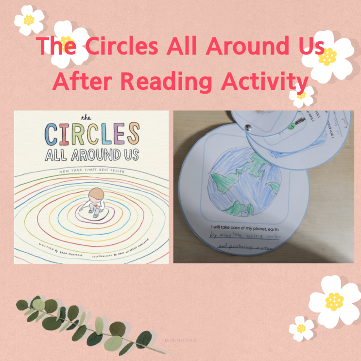 영어 동화책 The CIRCLES ALL AROUND US 독후 활동 : Circle Flip Book 만들기 : 네이버 블로그