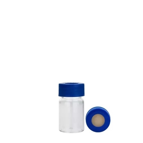 [유리초자] 15 ml 투명 셉텀 샘플 바이알 & 스크류 캡 15 ml Clear Septum Vial & Screw cap ...
