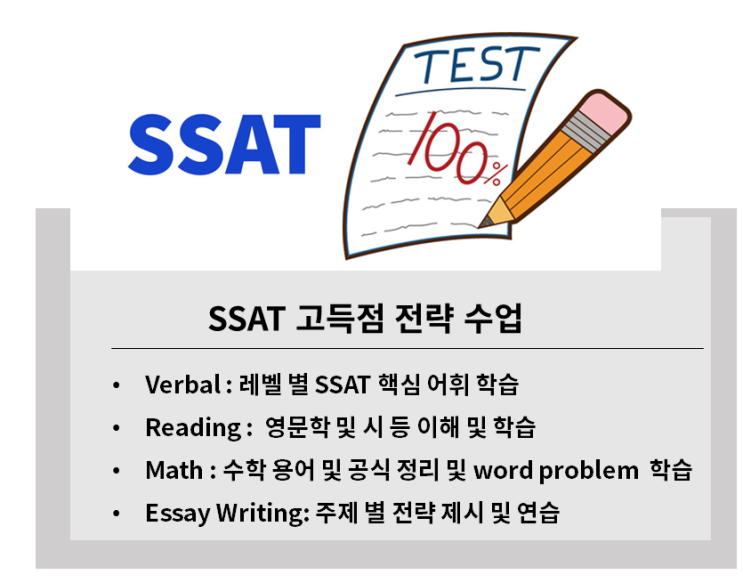 [채드윅 및 미국 보딩 준비] SSAT & ISEE 고득점 전략 : 네이버 블로그