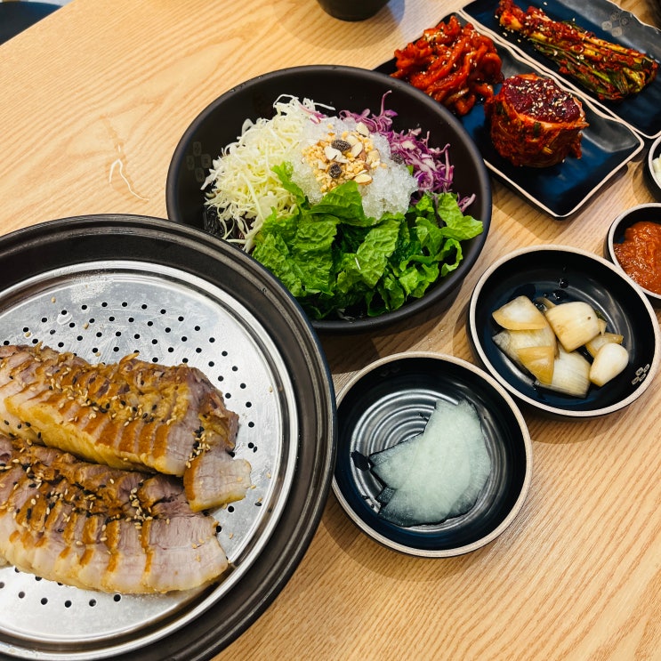 운암동 보쌈맛집 짚불향이 좋은 맛도리 보쌈 남도보쌈짚 네이버 블로그