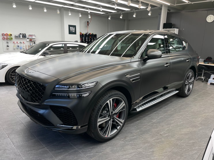 GV80 마칼루그레이 무광, 인천 서구 썬팅&PPF 시공했어요! : 네이버 블로그