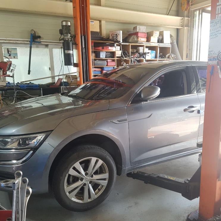 청주GT모터스 SM6 AM링크.리어너클,로워암소음 수리 : 네이버 블로그