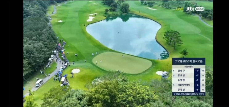 골프의 묘미를 보여준 KPGA 코오롱 한국오픈 KLPGA BC카드 한경 레이디스컵 골프경기 : 네이버 블로그