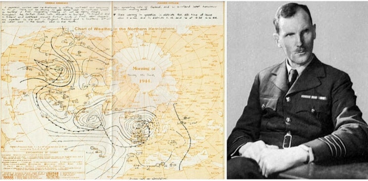 과감한 베팅이 불러온 대박. [James Stagg 대령, '노르망디' 기상예측] : 네이버 블로그