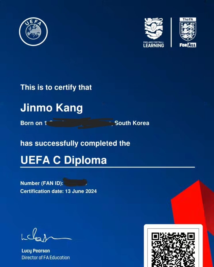 UEFA C 라이센스 코스 최종후기 : 네이버 블로그