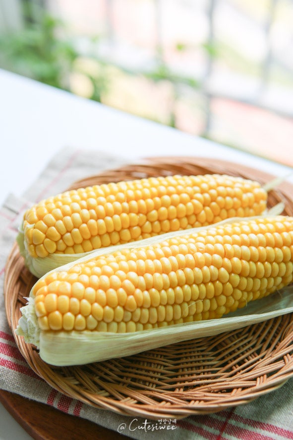 초당옥수수 전자레인지 시간 몇분 맛있게 찌는법 보관법 네이버 블로그