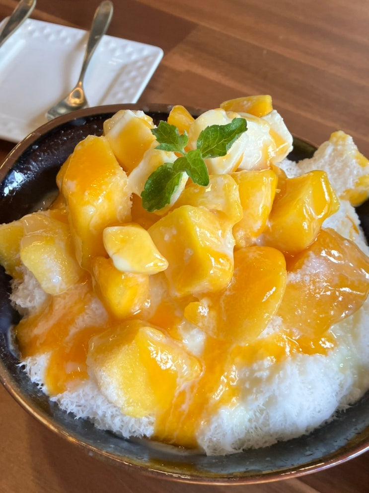천안 다가동 아만떼델카페 : 천안눈꽃빙수 맛집 디저트 강추 : 네이버 블로그