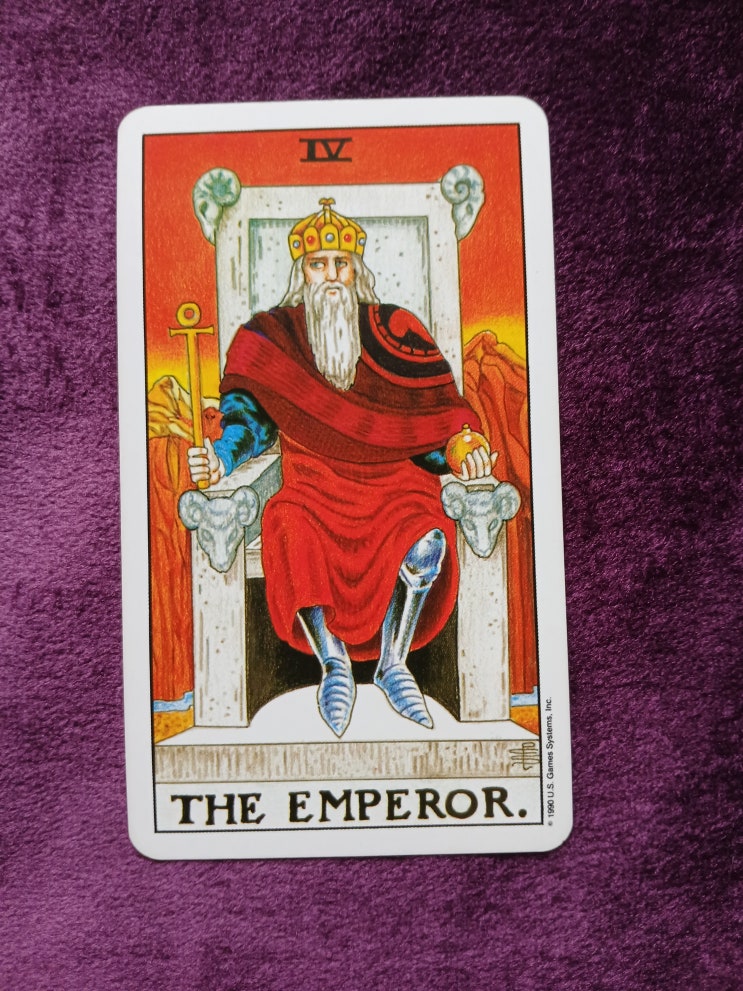 타로카드배우기 : 메이저 4번 '황제' The Empereor 해석 : 네이버 블로그