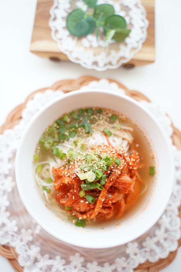 어묵국수 잔치국수 만들기 잔치국수 육수 김치어묵국수 코인육수 요리 네이버 블로그