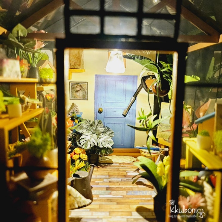 로보타임 미니어처 DIY Cathy's Flower House DG104 플라워 하우스 만들기 : 네이버 블로그