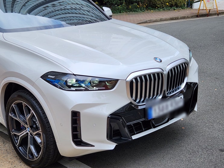 BMW X5 xDrive 40i MSP 7인 화이트의 블랙시트 양산 출고 : 네이버 블로그