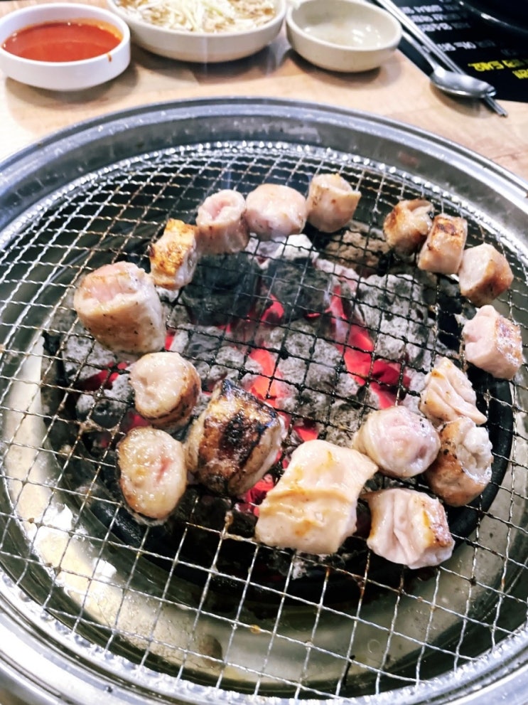 파주숯불닭갈비 민이네 숯불닭갈비 막창 부드럽고 담백한 맛이 좋은 곳 추천해요 네이버 블로그