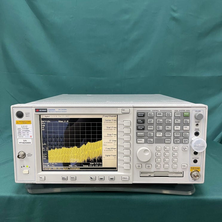 중고 계측 장비 대여 애질런트 Agilent E4448A PSA 스펙트럼 분석기 : 네이버 블로그