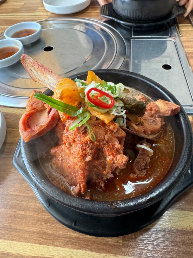 부여 궁남지 근처 현지인 맛집 진미 감자탕 고기가 달라요 네이버 블로그