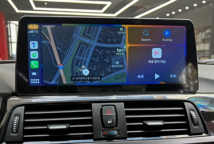 BMW F30 320d xdrive 안드로이드오토/카플레이 설치/ 모니터 10.25 > > 12.3인치 업그레이드 / JW ...