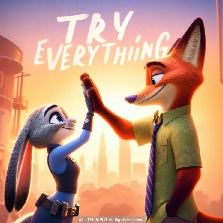 주토피아 ost Try everything 가사 해석 : 네이버 블로그