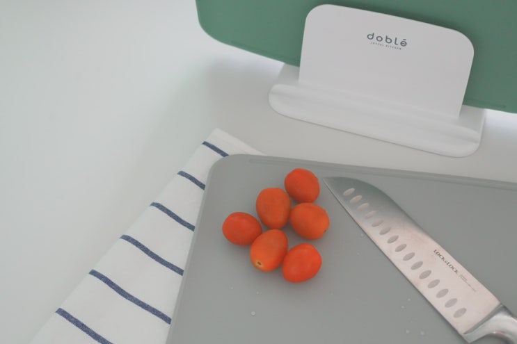 이유식도마 TPU 도블레 칼집 강한 향균 도마 세트 : 네이버 블로그