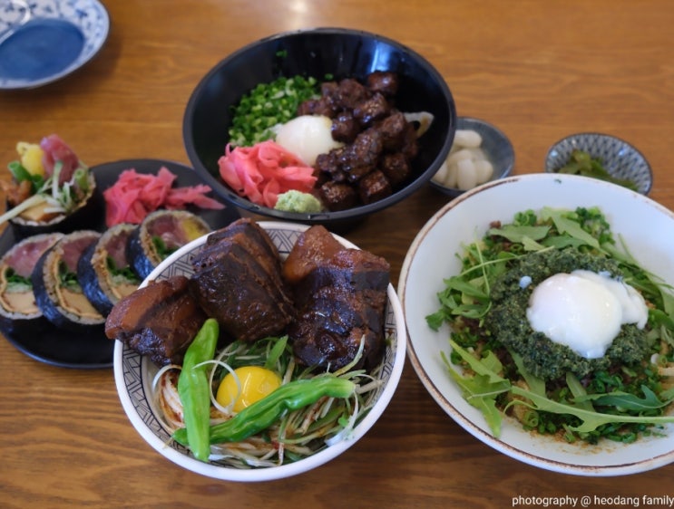 경주 황리단길 맛집 퓨전 일식집 료미 덮밥 3인 세트 솔직 후기 네이버 블로그