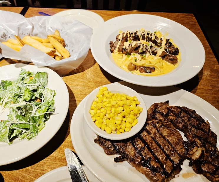 더현대 대구 맛집 텍사스로드하우스 데이트 하기 좋은 스테이크 맛집 네이버 블로그