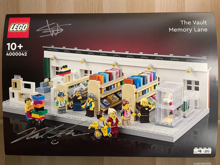 [LEGO] 레고 인사이더 투어 레고 4000042 - The Vault Memory Lane 이베이 경매 제품 : 네이버 블로그