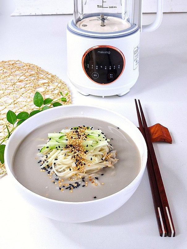 콩국수 만들기 두유제조기로 만든 검은콩국수 서리태콩국수 네이버 블로그