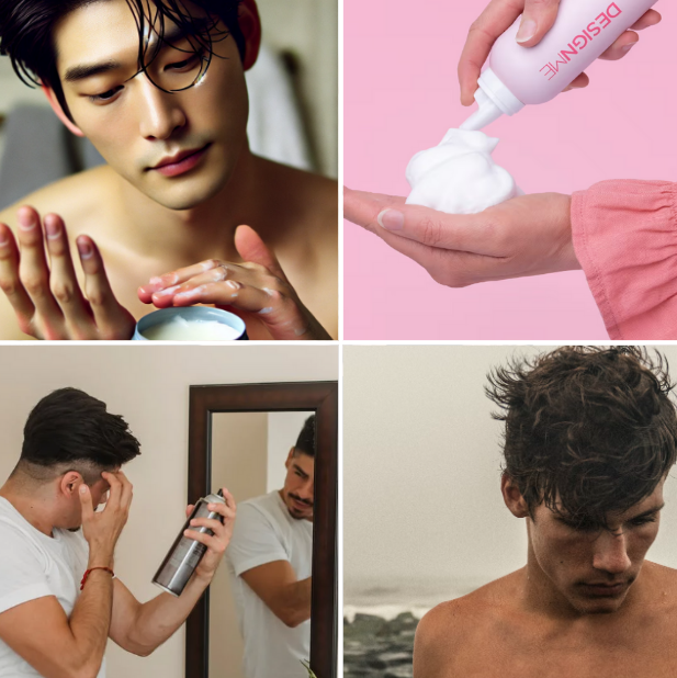 남자 헤어코팅제 왁스 바르는법 헤어무스 스프레이 네이버 블로그