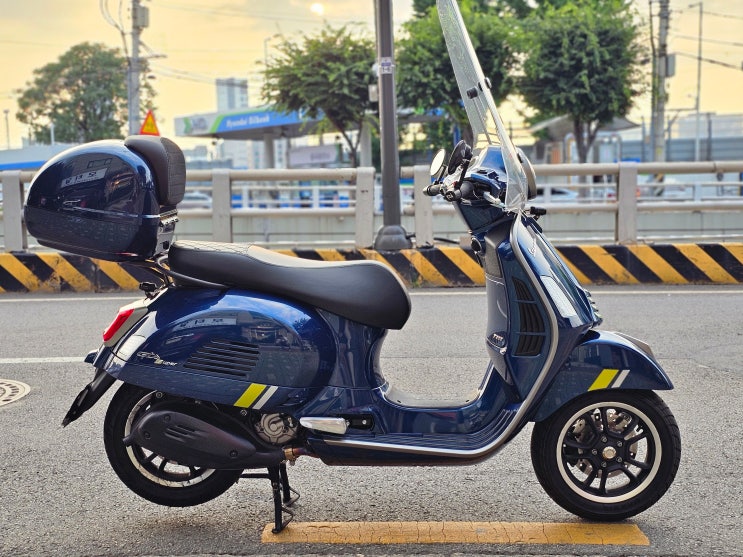 2024년 베스파 gts300 슈퍼테크 스마트키 버전 풀옵션 세팅 중고 : 네이버 블로그