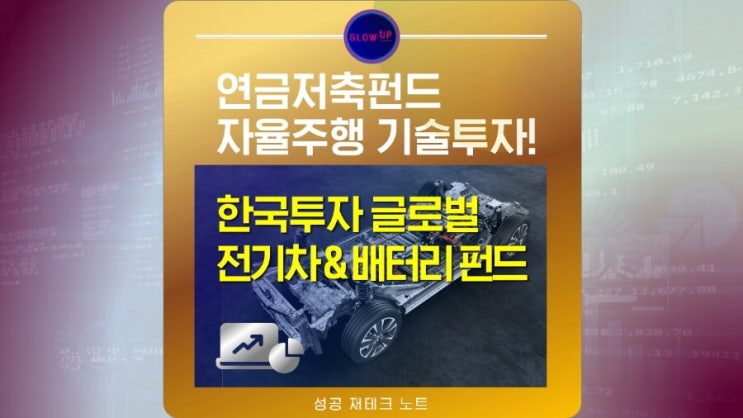 글로벌 It기업들의 자율주행 관련 기술로 미래가치투자 펀드 한국투자글로벌전기차and배터리증권투자신탁 네이버 블로그