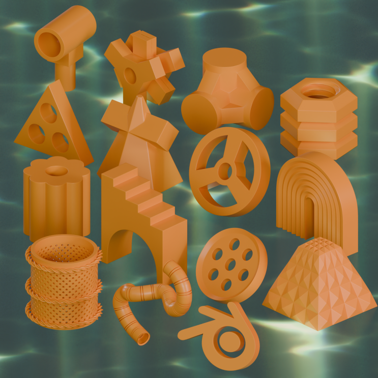 [#블렌더 무료 강의/업데이트] 30 days modeling challenge in #Blender : 네이버 블로그
